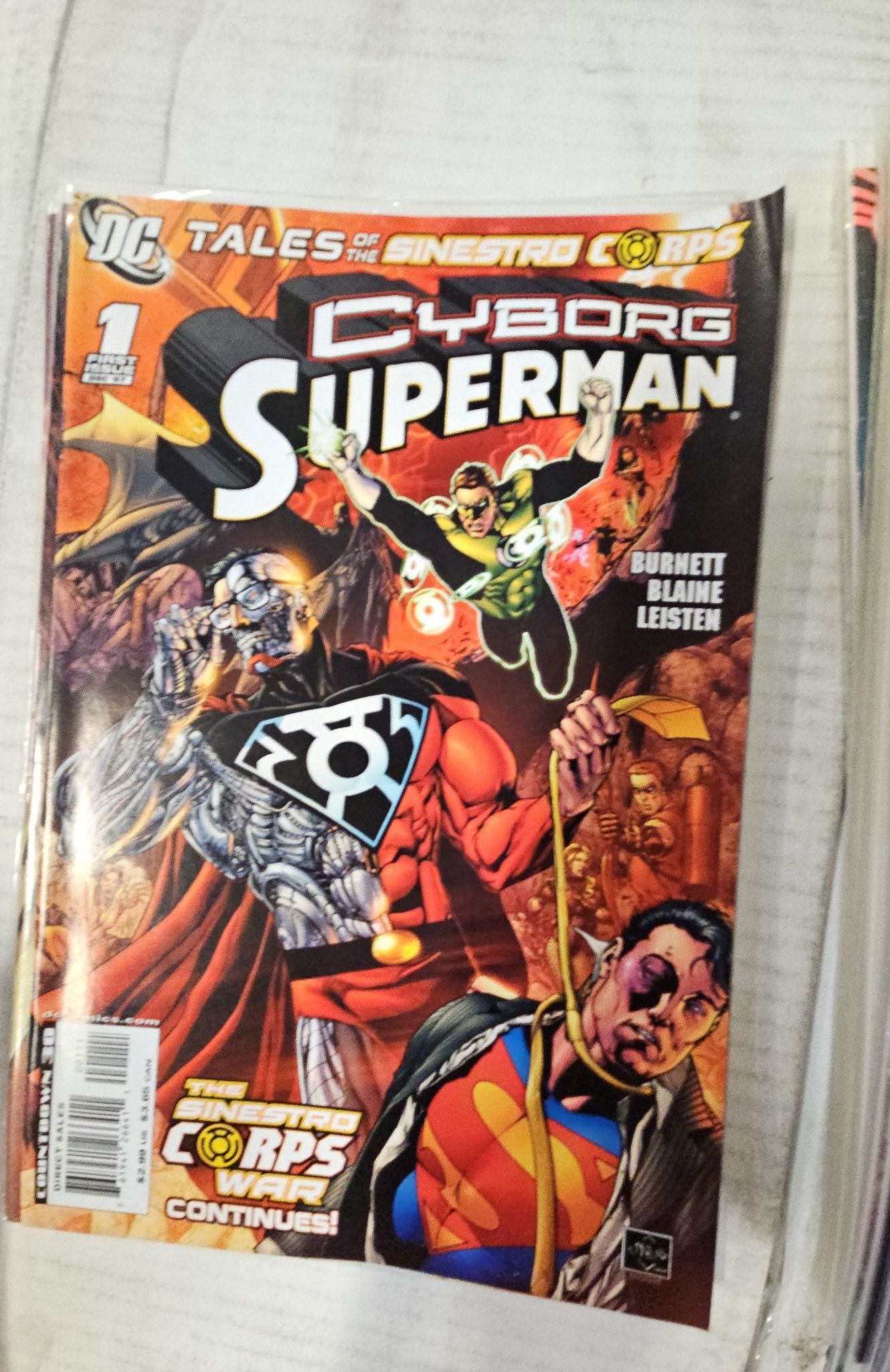 Tales of the Sinestro Corps: Cyborg-Superman (2007) | Comic Books ...
