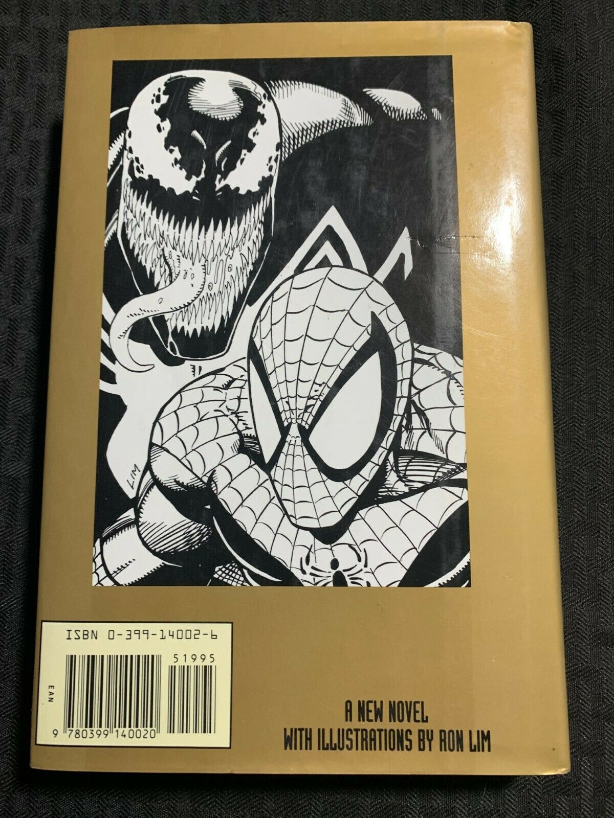 1994 SPIDER-MAN Venom Factor Diane Duane HC/DJ VF-/FN- w/ Card 1st ...