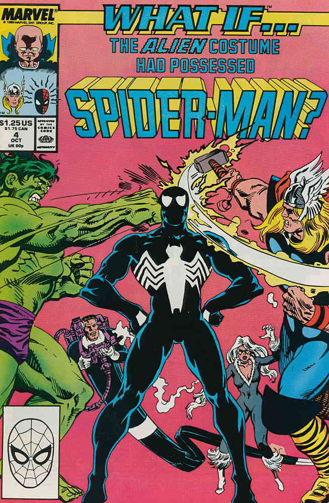 What If ? (Vol. 2) #4 VG ; Marvel | low grade comic Spider-Man Black ...
