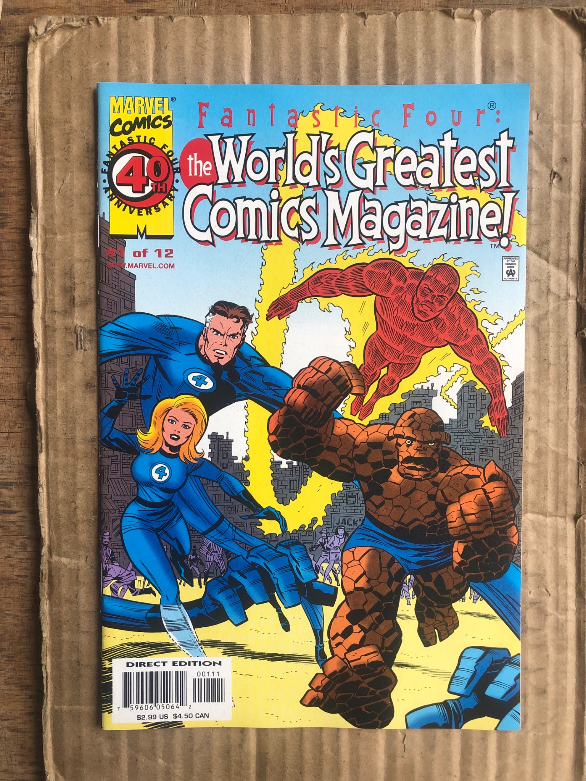 Fantastic Four: The World's Greatest Comics Magazine #1 (2001) | Comic ...