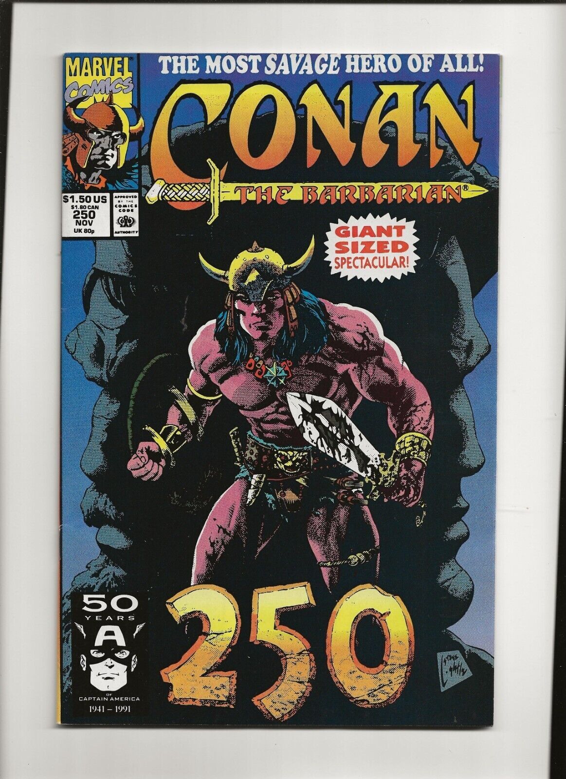Conan the Barbarian #250 Marvel | Comic Books - Copper Age, Marvel ...