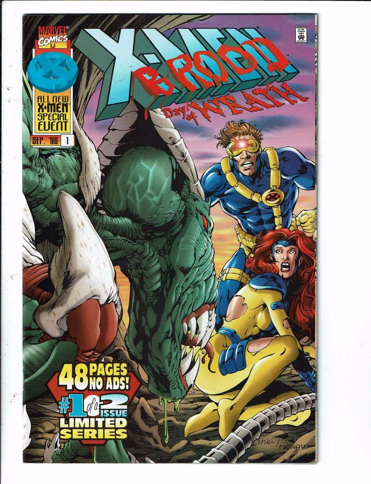 X-Men Brood Day Of Wrath Complete Marvel Comics Ltd Ser # 1 2 Wolverine ...