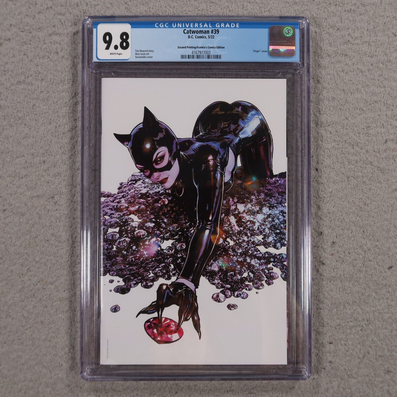 Catwoman #39 2022 Sozomaika Exclusive Virgin Variant White 2nd Printing ... Catwoman #39 2022 Sozomaika Exclusive Virgin Variant White 2nd Printing ...