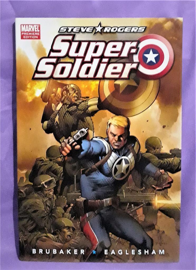 Captain America STEVE ROGERS SUPER SOLDIER HC Dale Eaglesham Marvel ...