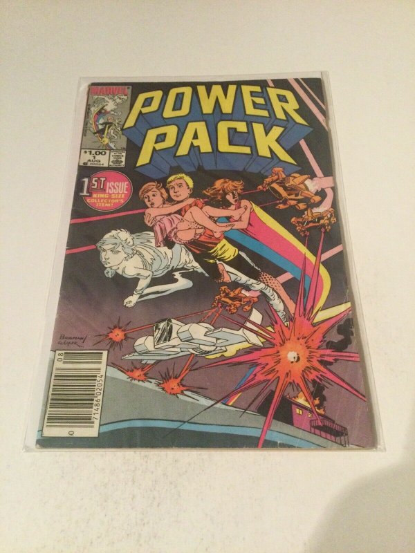 Power Pack 1 Vg Very Good 4.0 Newsstand Marvel Comics | Comic Books ...