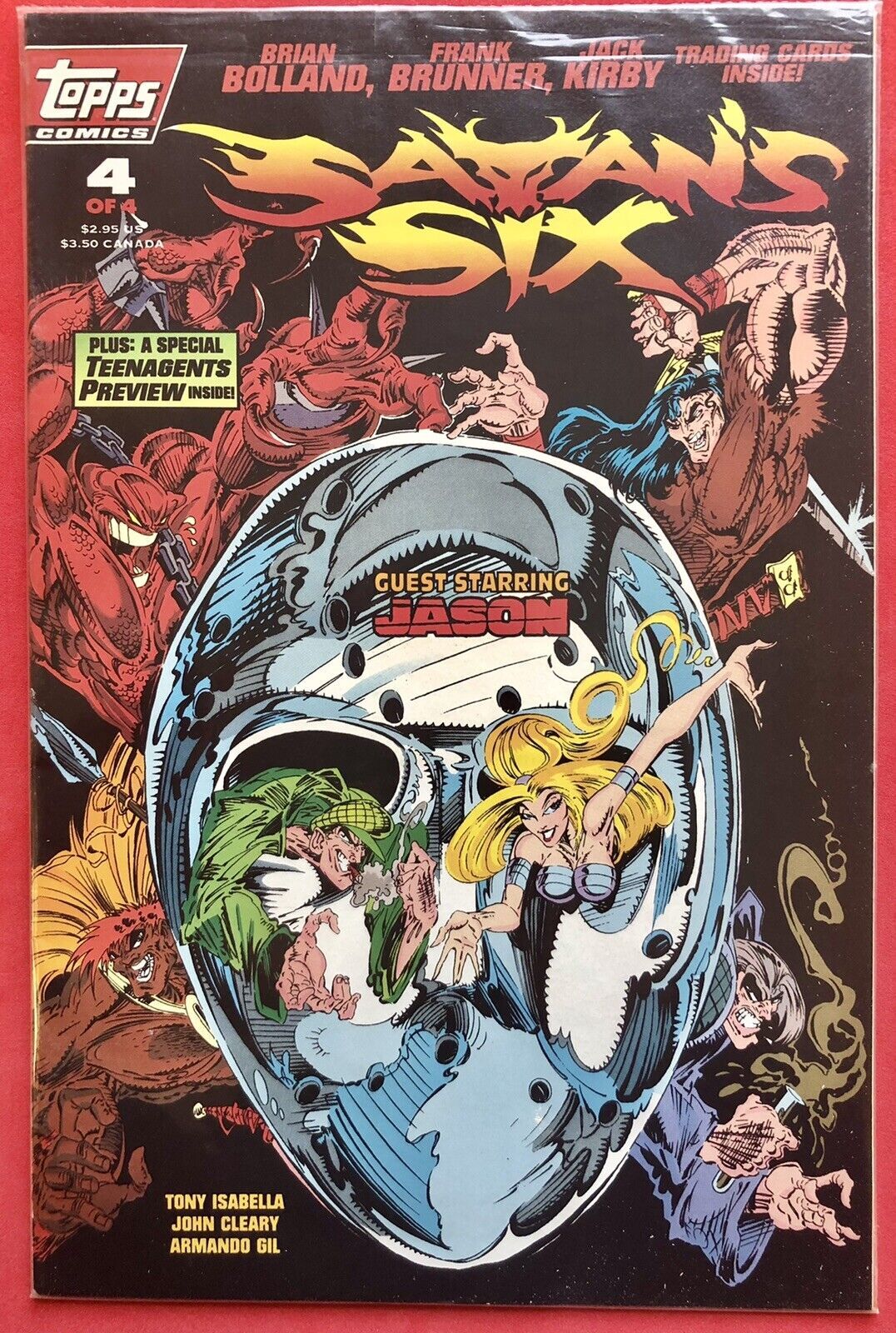 Satan s Six #1,2,3,4 Complete Set 1st Appearance Jason Vorhees In Comic | Comic Books - Modern ...