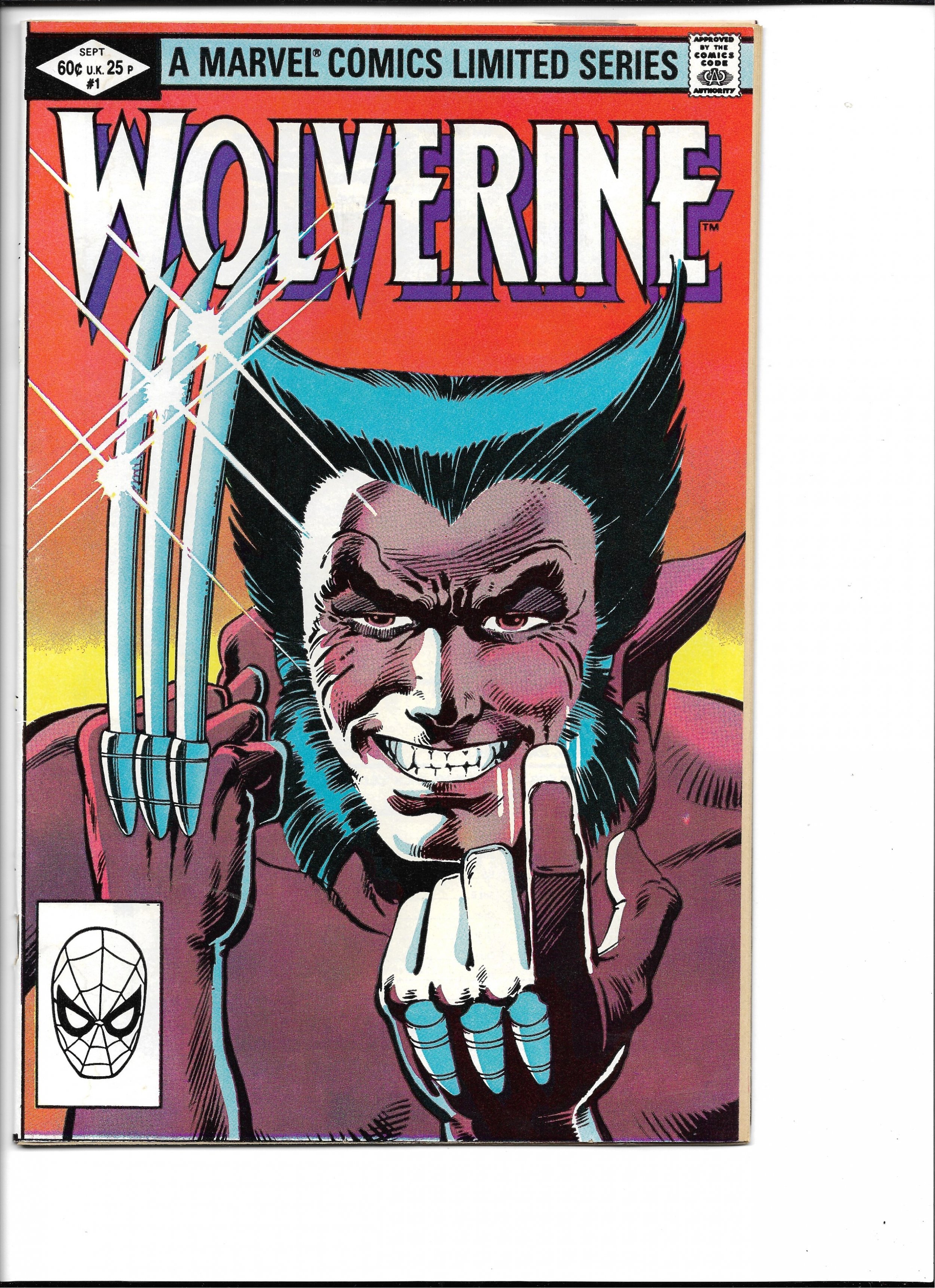 Wolverine #1-4 1982 Chris Claremont, Frank Miller 1st Appearance of ...