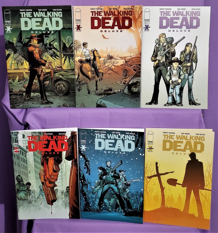 Robert Kirkman THE WALKING DEAD DELUXE #1 - 6 Tony Moore (Image, 2020 ...