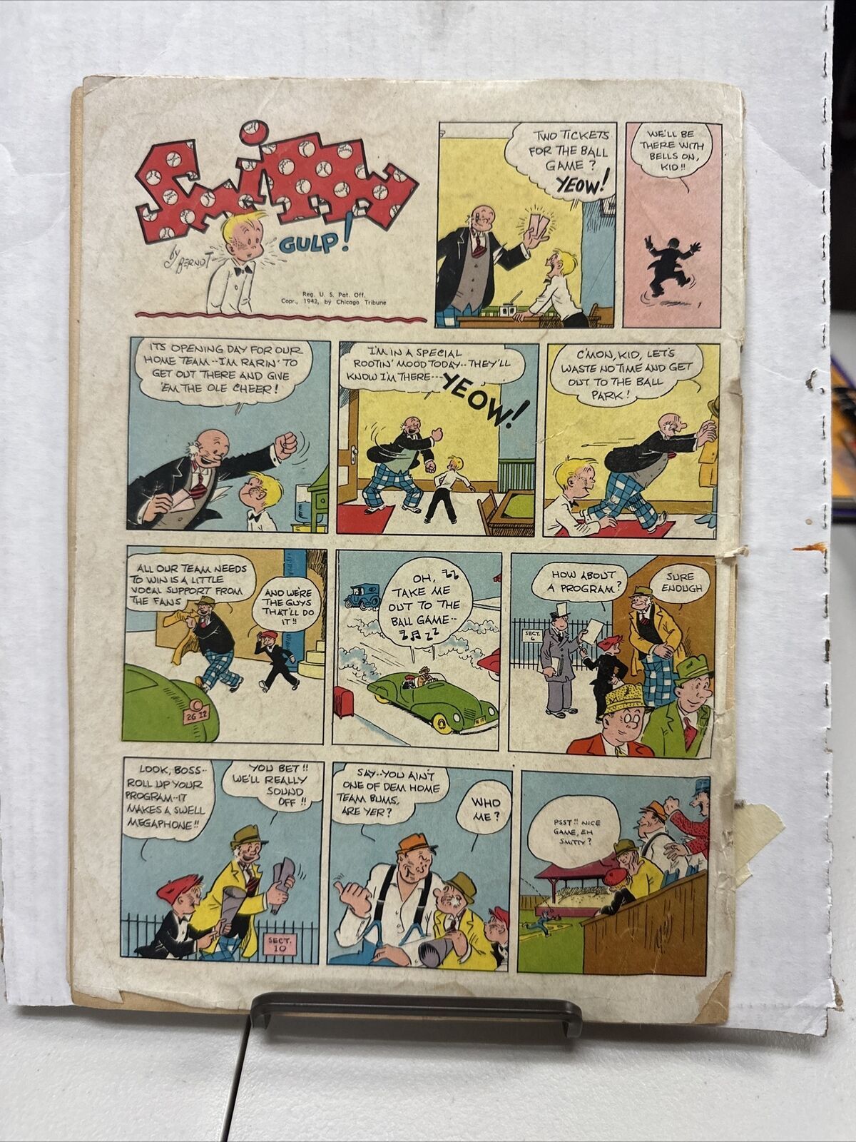 Smitty #3 1948-Dell-art by Berndt-newspaper comic strip-Golden age ...