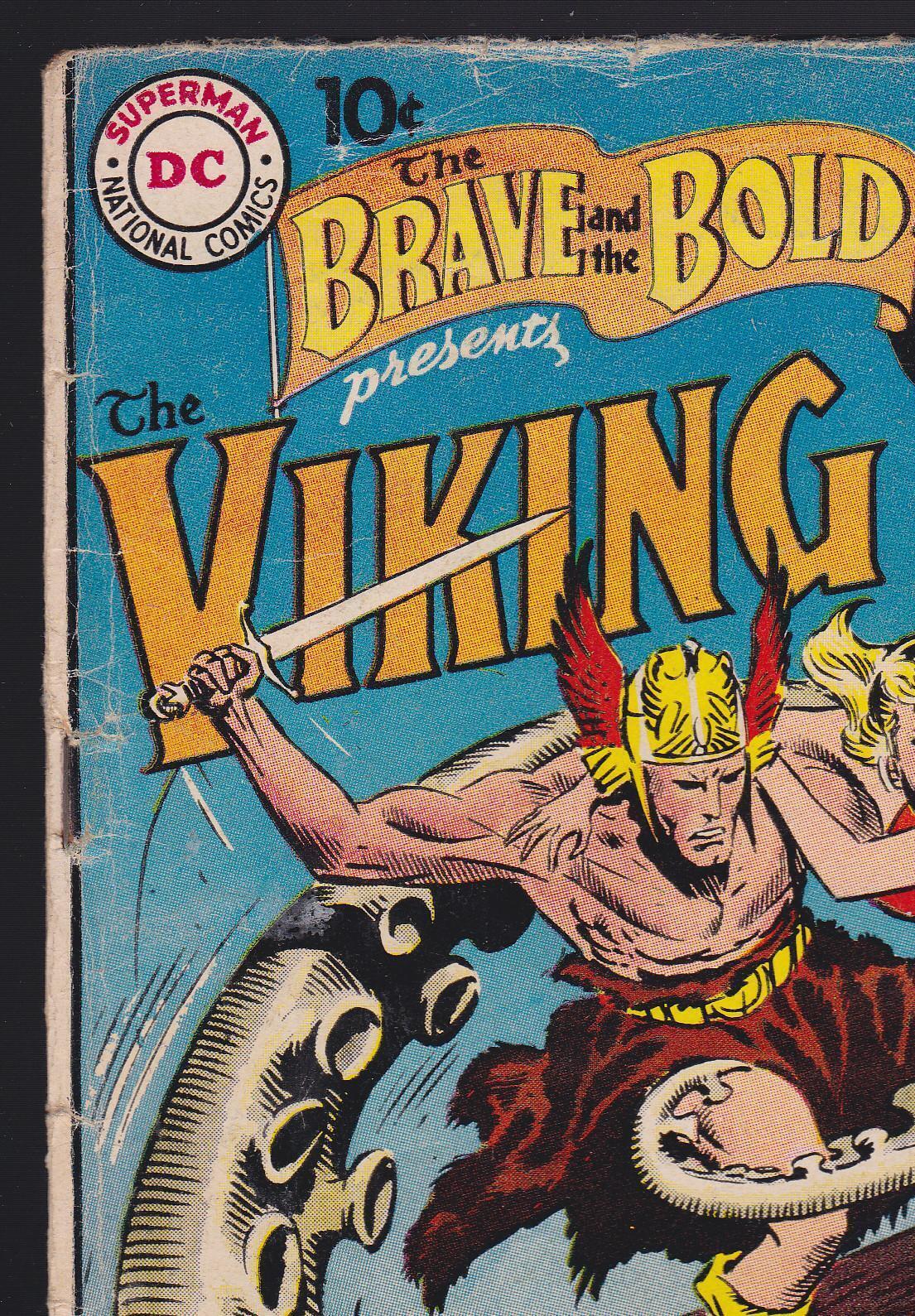 Brave and the Bold #24 Viking Prince VG 4.0 DC Comic - Jul 1959 Joe ...