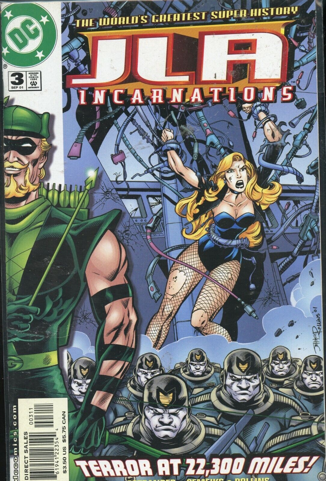 DC JLA Incarnations #1-7 Complete SET Batman Aquaman Green Lantern Superman | Comic Books ...