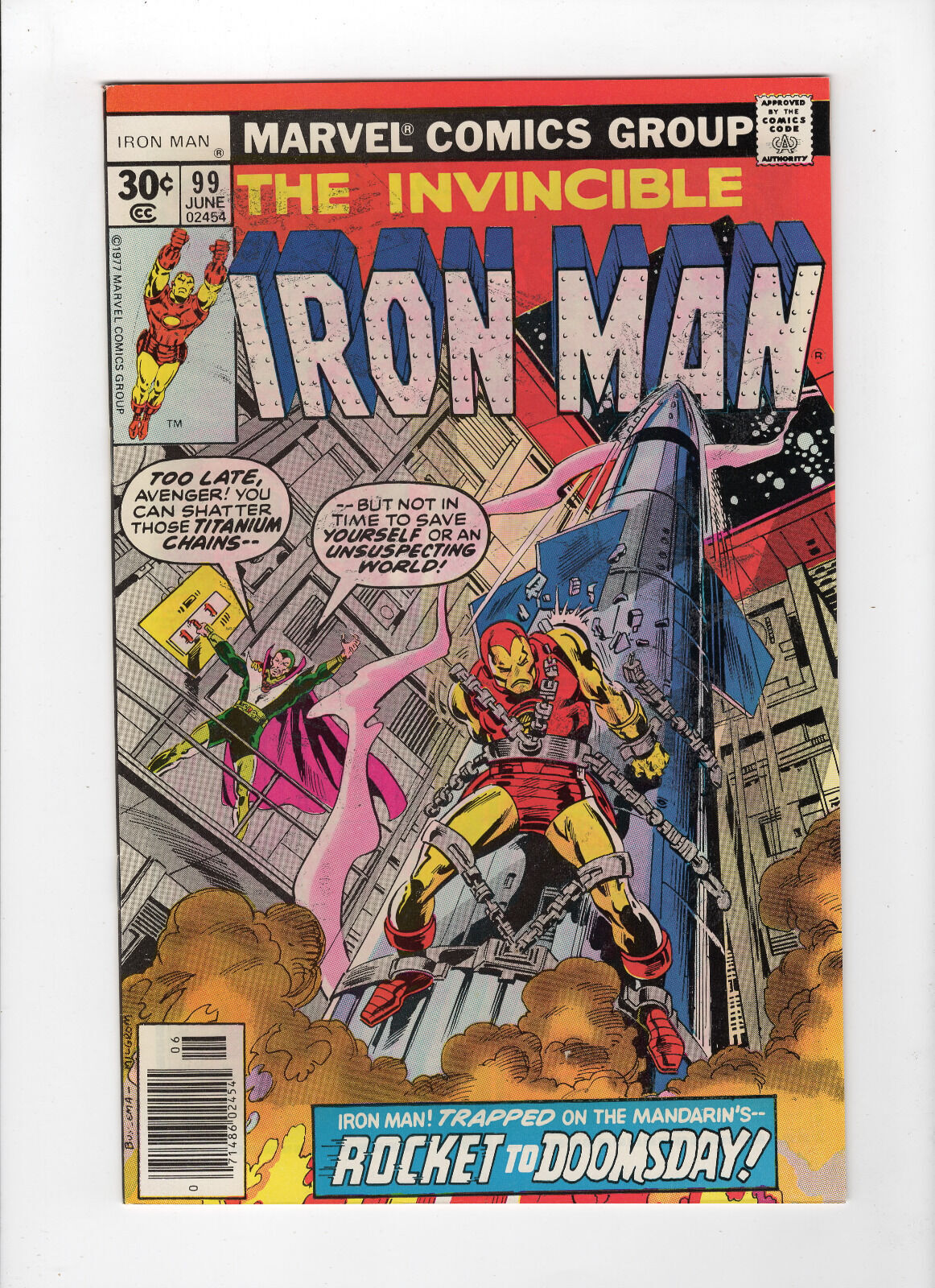 Iron Man #99 (Jun 1977, Marvel) - Very Fine | Comic Books - Modern Age ...