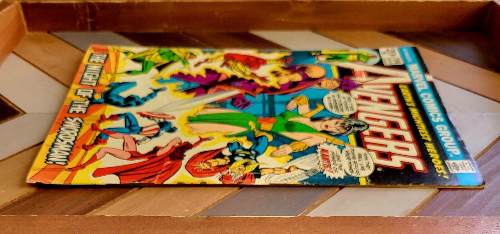 AVENGERS #114 VG+ (Marvel 1973) 2nd app & first cover for MANTIS ...