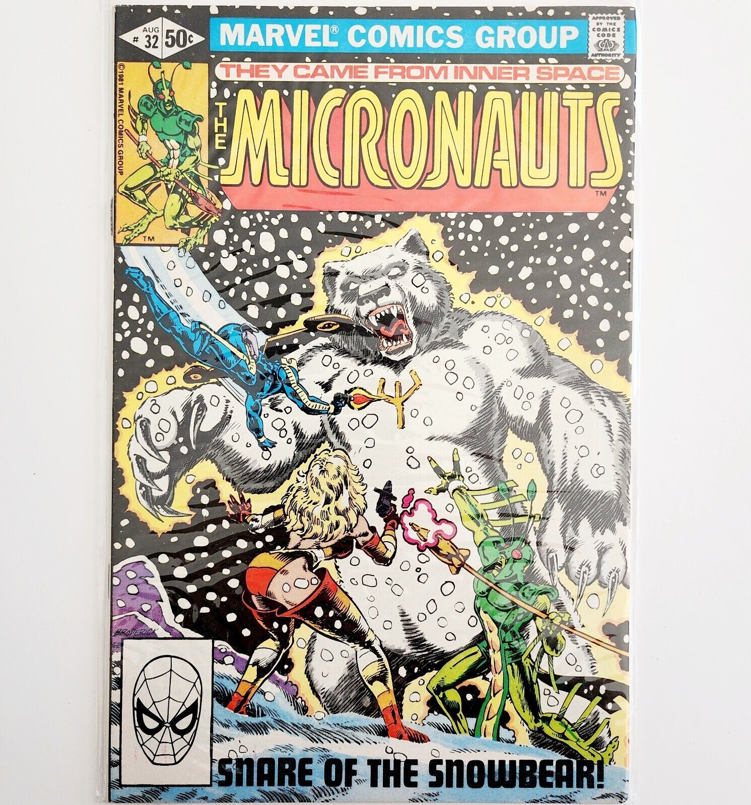 1981 Marvel Comics The Micronauts #32 Comic Book Vintage Snare of the ...