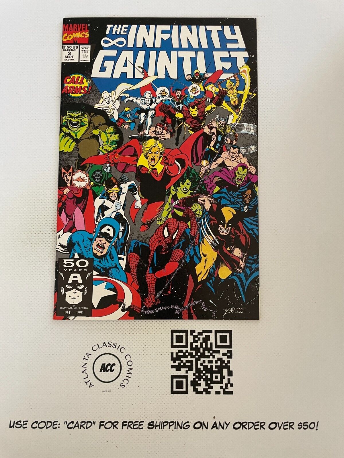 The Infinity Gauntlet Complete Marvel Comics LTD Series # 1 2 3 4 5 6 ...