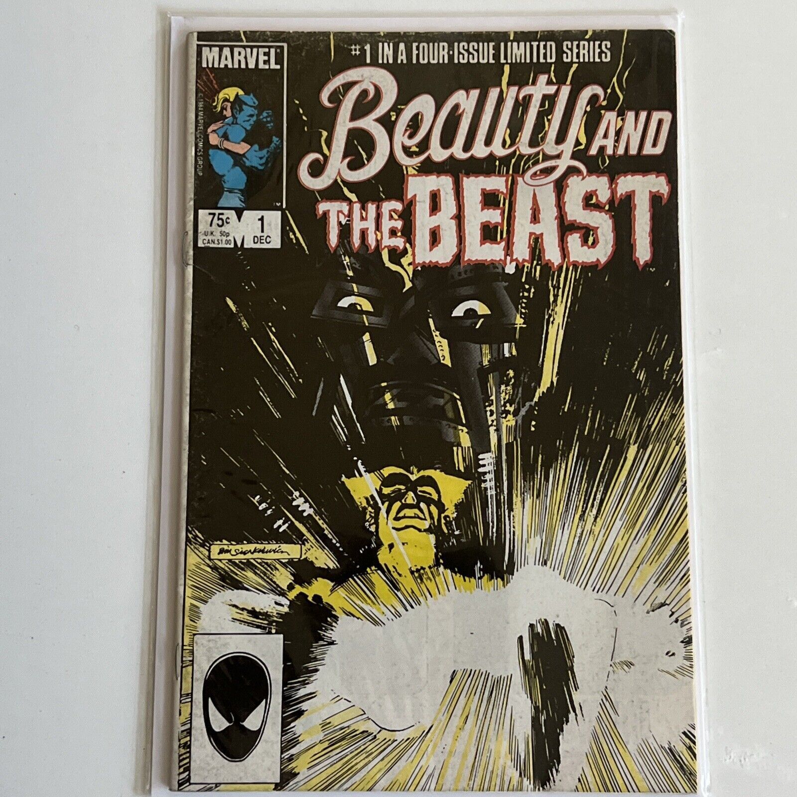 Marvel Comics Beauty and the Beast #1 DEC 1984 Comic | Comic Books ...