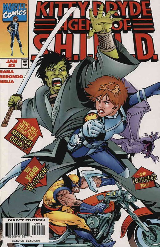 Kitty Pryde, Agent of Shield #2 GD ; Marvel | low grade comic Wolverine ...