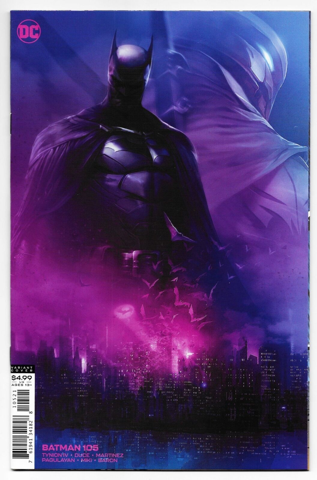 Batman #105 Mattina Card Stock Variant | Ghost-Maker (DC, 2020) NM ...