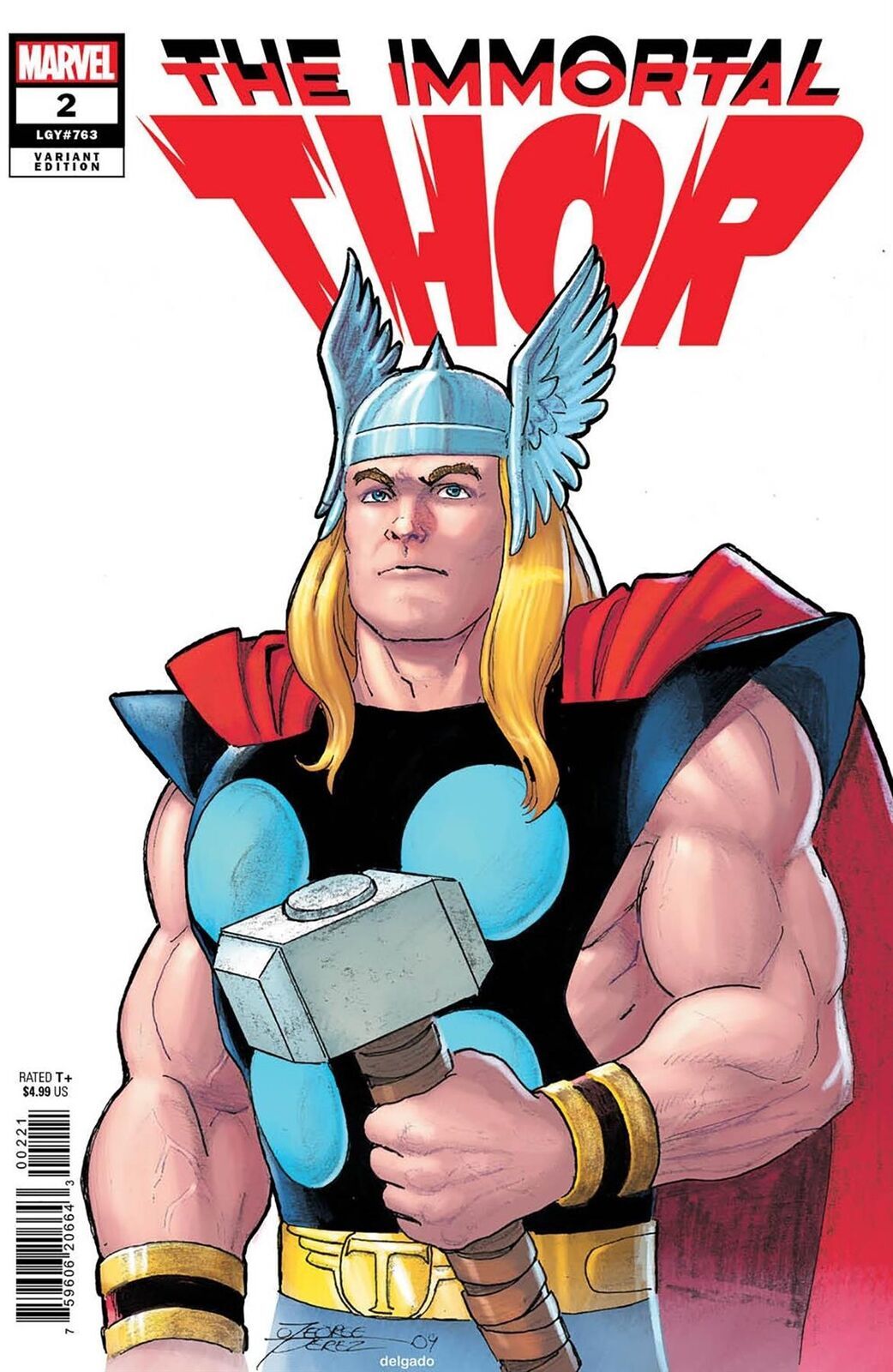 Immortal Thor #2 George Perez Var (George Perez Var) Marvel Prh Comic ...