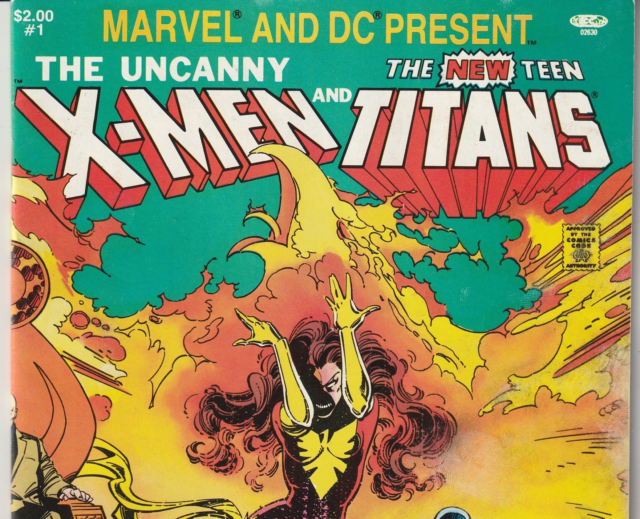 Marvel and DC Present featuring The Uncanny X-Men and The New Teen ...