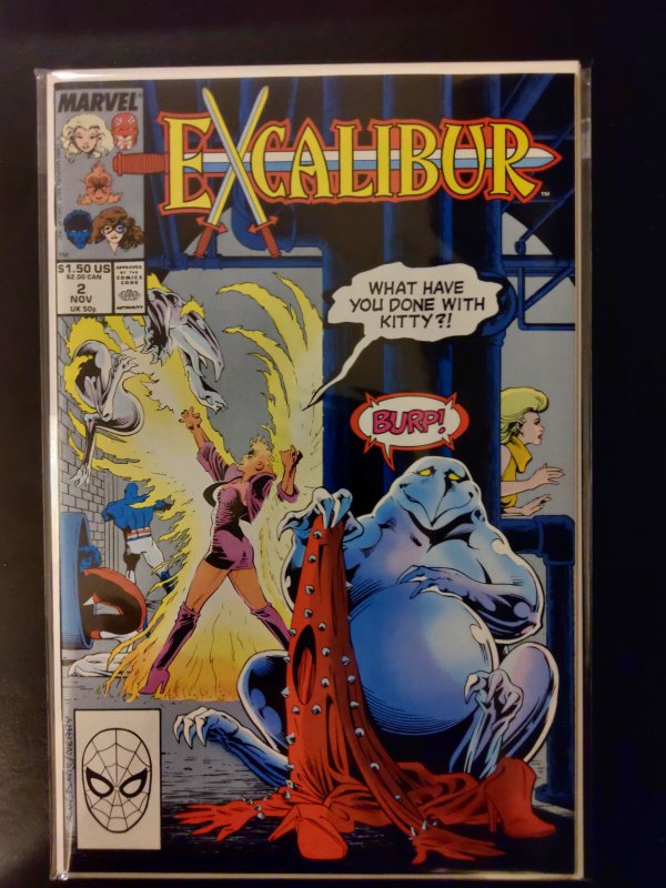 Excalibur #2 (1988) | Comic Books - Copper Age, Marvel / HipComic