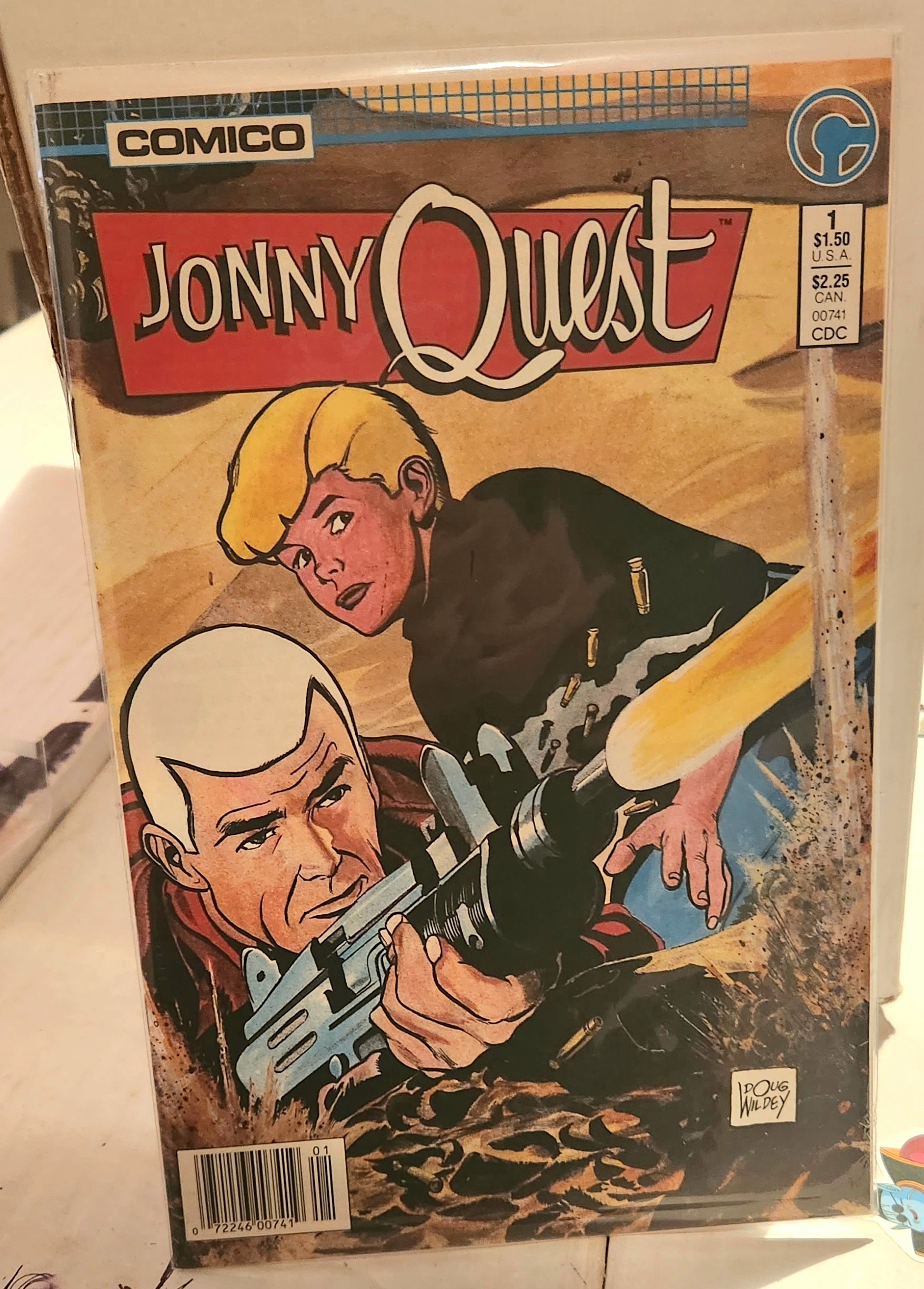 Jonny Quest #1(x2)-6 LOT! 1986 Comico 7 BOOKS RARE SERIES RARE KEYS!(VF+)-(NM)!! | Comic Books ...