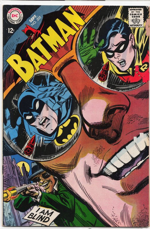 Batman #205 (1968) Batman and Robin | Comic Books - Silver Age, DC ...