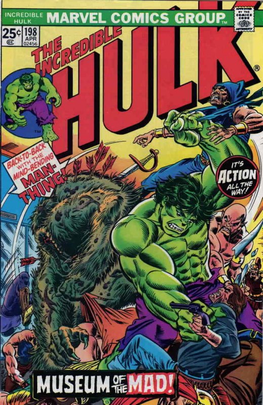 Incredible Hulk, The #198 (with Marvel Value Stamp) FN; Marvel | Man ...