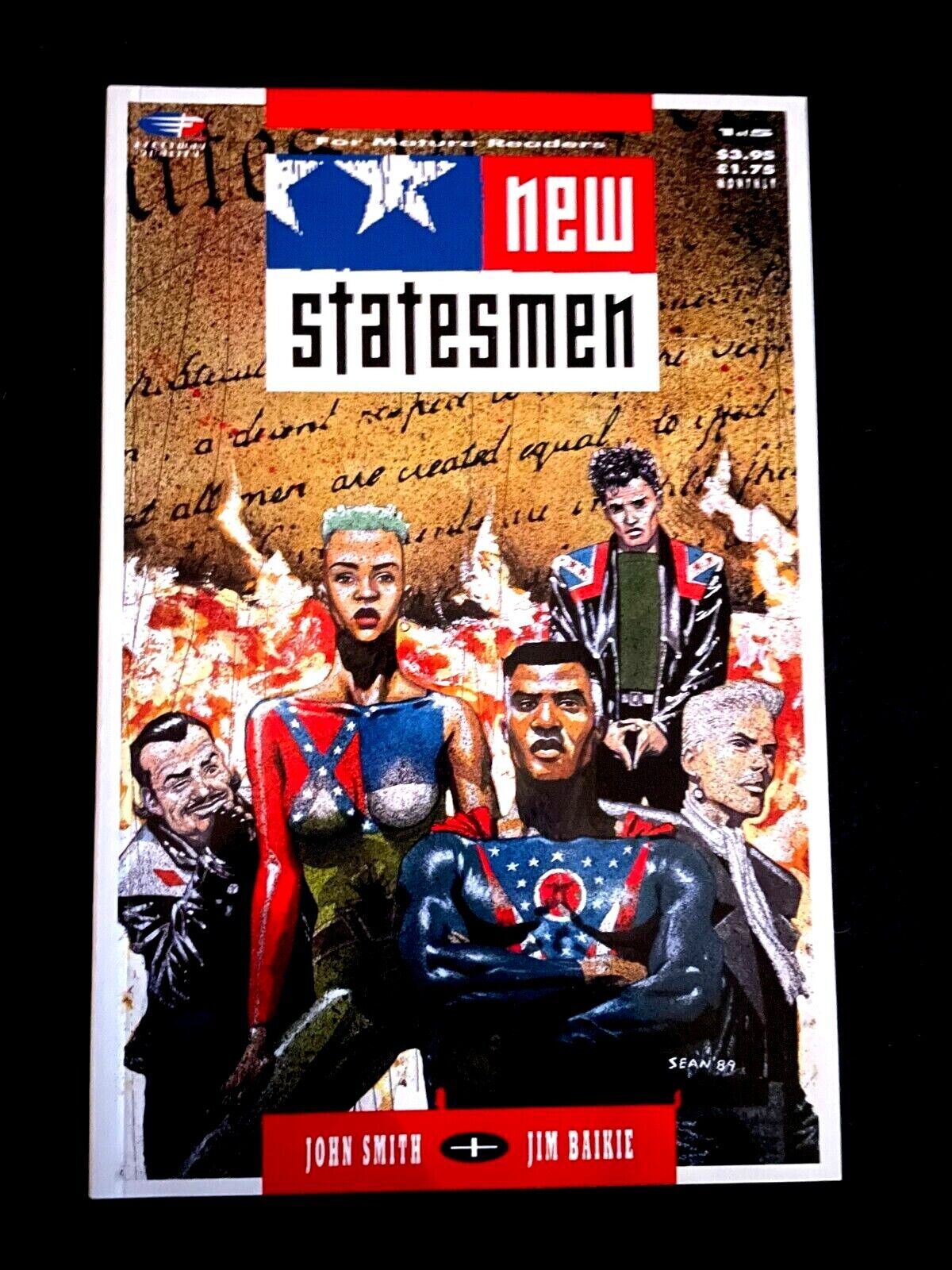 New Statesmen #1 1989 - VERY HIGH GRADE | Comic Books - Copper Age ...