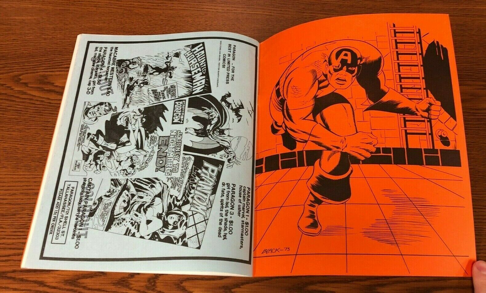 Paragon Super Heroes #1 VF bill black - the shade - captain paragon ...