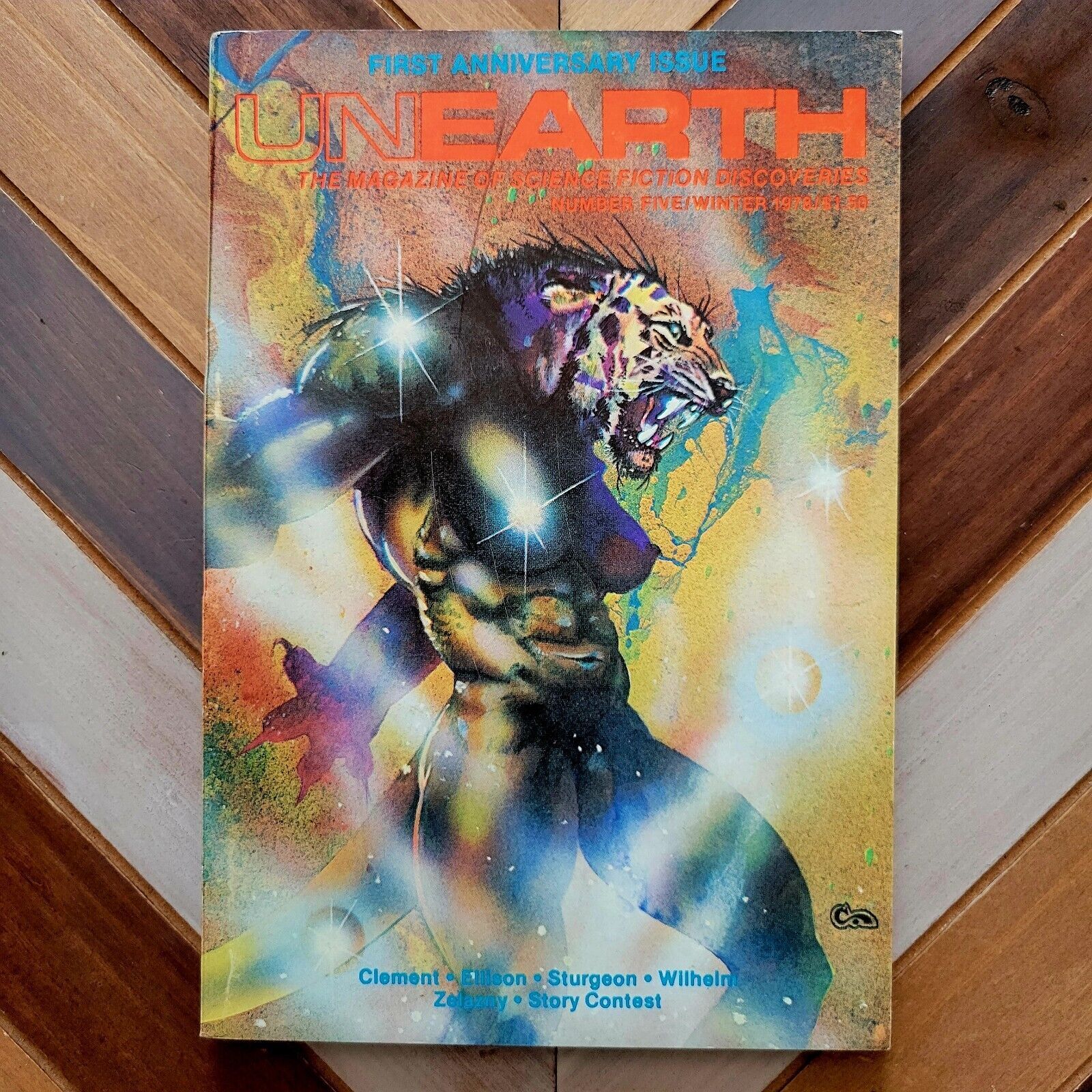 UNEARTH #5 VF (Winter 1978) 1st Anniv Issue. SCI-FI DISCOVERIES Pulp ...