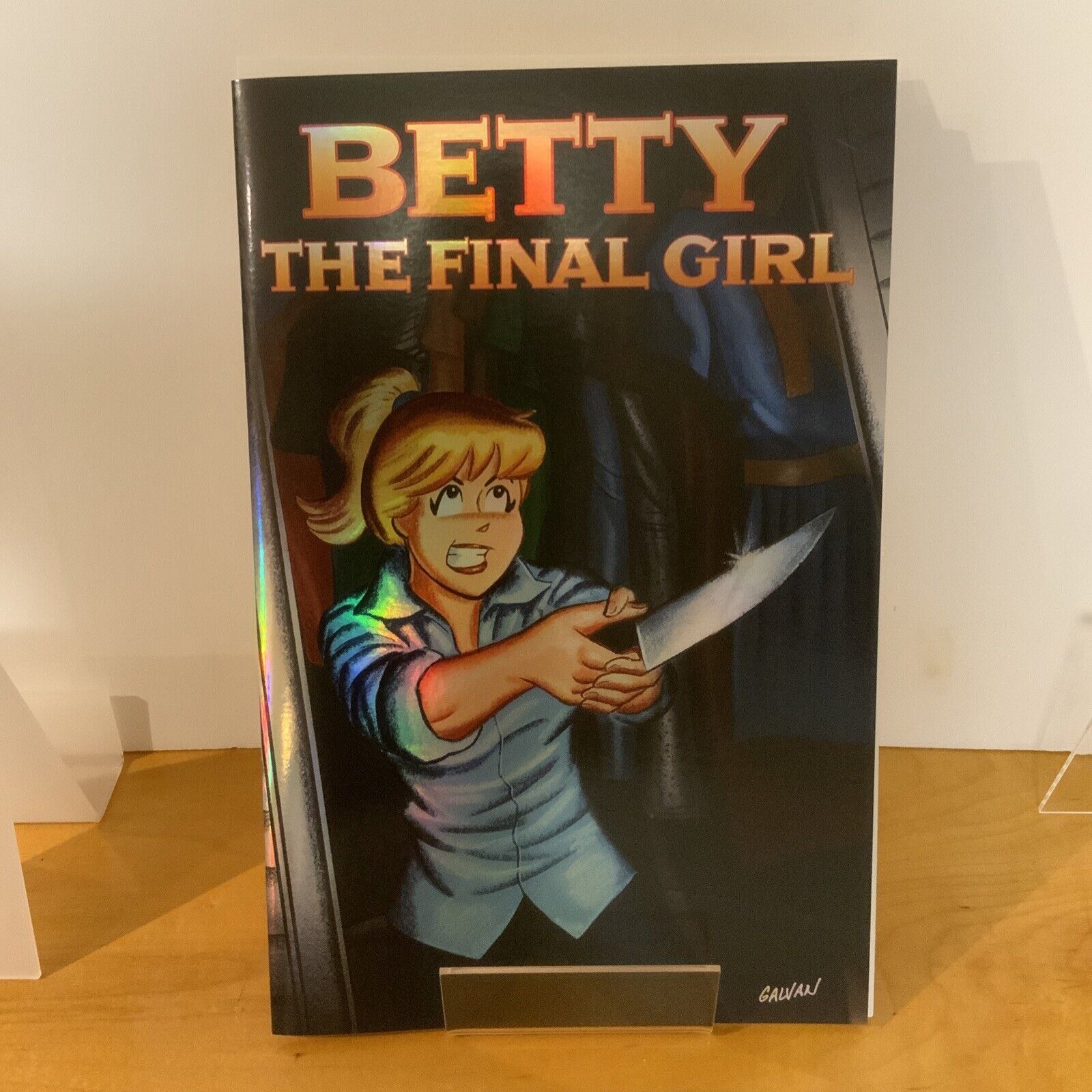 FOIL BETTY THE FINAL GIRL #1 Archie Variant Michael Myers Halloween ...