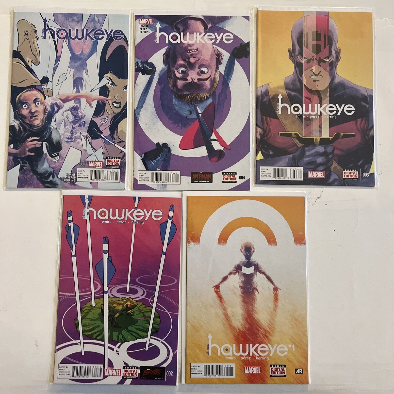 All-New Hawkeye (2015) Vol 1 - Complete Series #1-5 Disney+ Marvel ...
