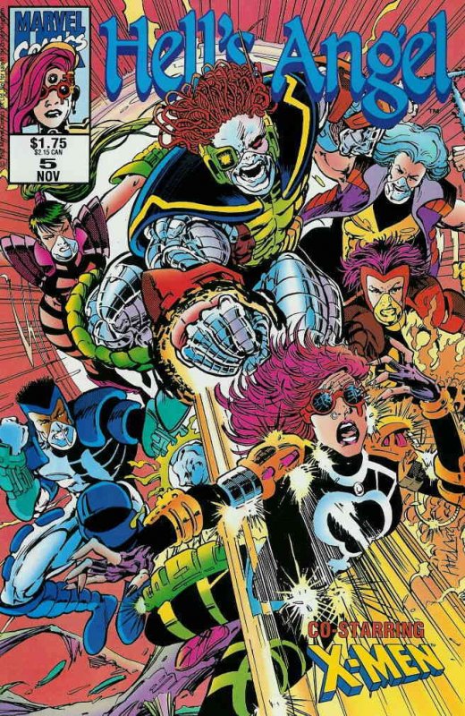 Hell's Angel #5 VF ; Marvel UK | X-Men | Comic Books - Modern Age ...