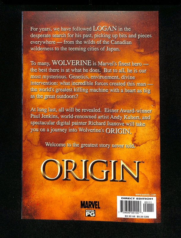 Wolverine: The Origin #1 | Full Runs & Sets, Marvel / HipComic