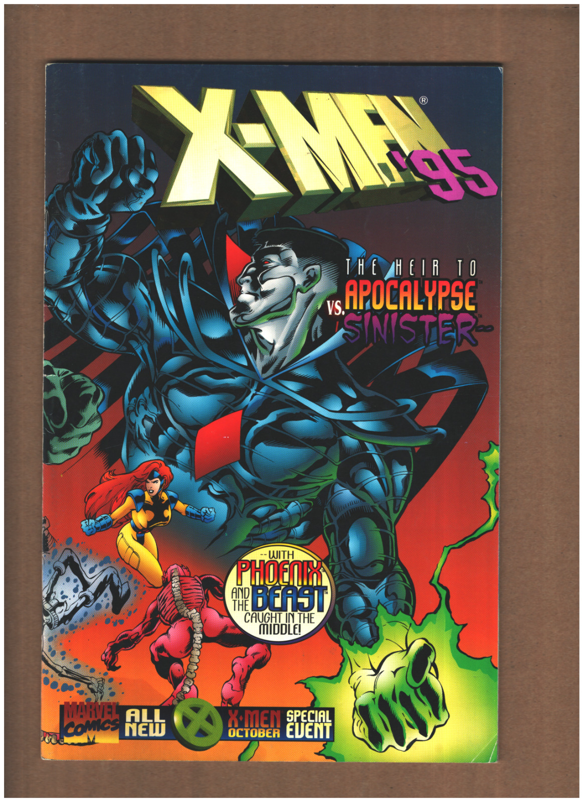 X-Men Annual '95 Newsstand Marvel Comics MR. SINISTER VS. APOCALYPSE ...