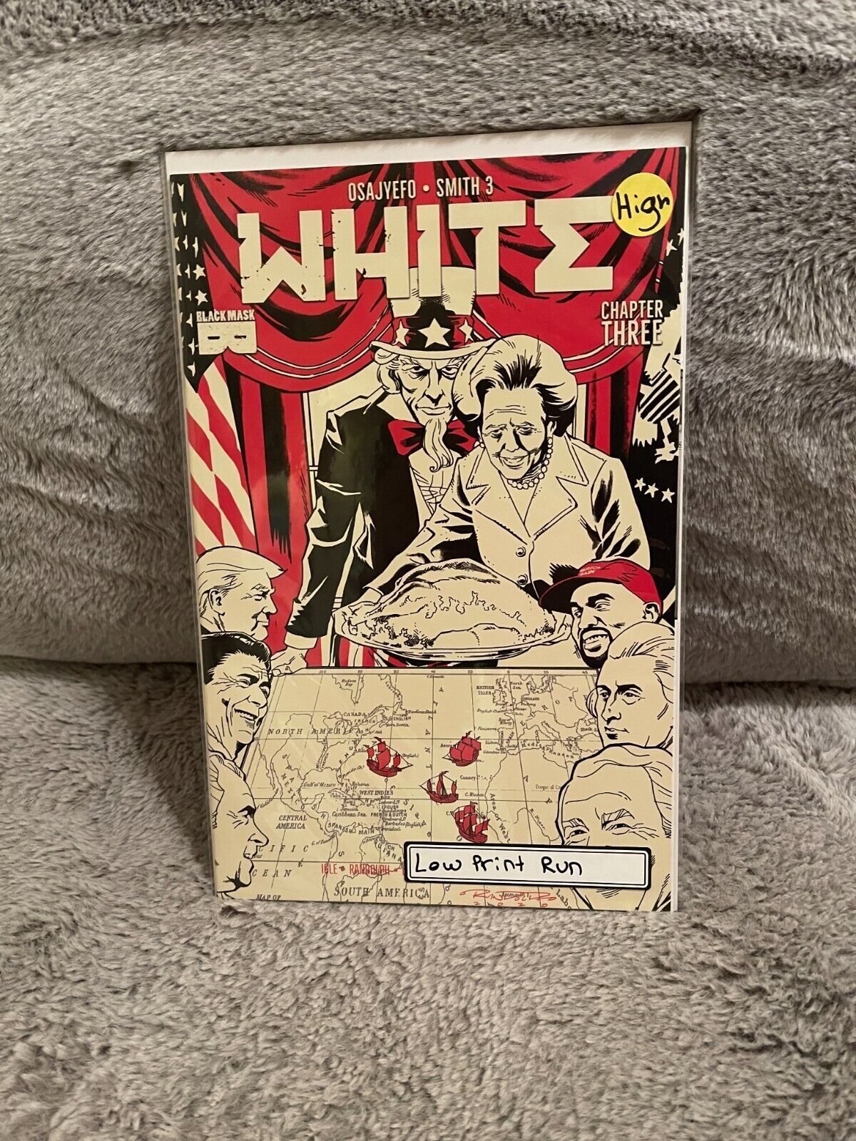 White #3 1st print Black Mask Comics LOW PRINT RUN (We Combine Shipping ...