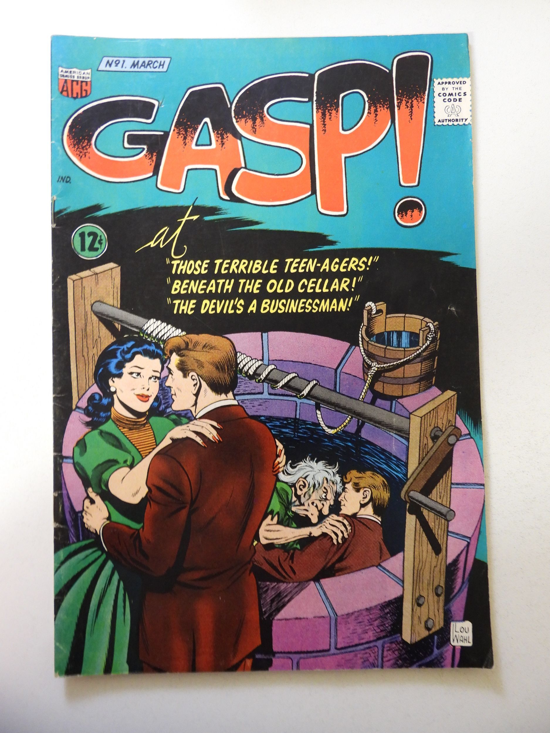 Gasp #1 (1967) FN+ Condition | Comic Books - Silver Age, American ...