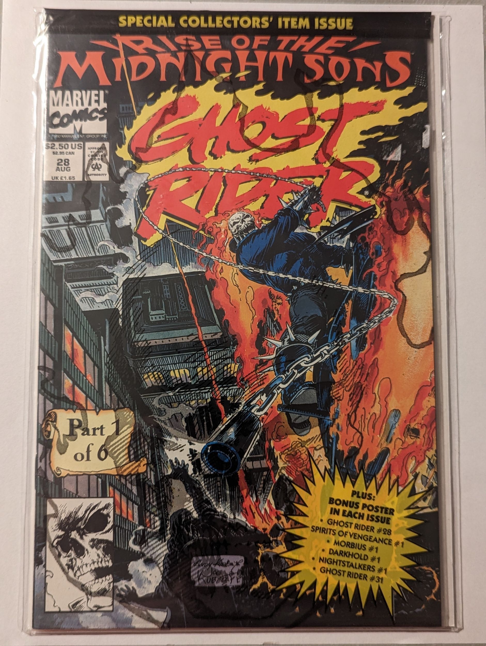 Ghost Rider #28 (1992) | Comic Books - Modern Age, Marvel, Ghost Rider ...