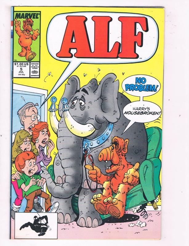 ALF (1988) #5 Marvel Comic Book NBC TV adaptation alien puppet HH3 ...