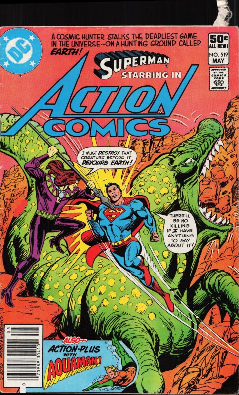 Action Comics #519 (1981) Superman | Comic Books - Bronze Age, DC ...