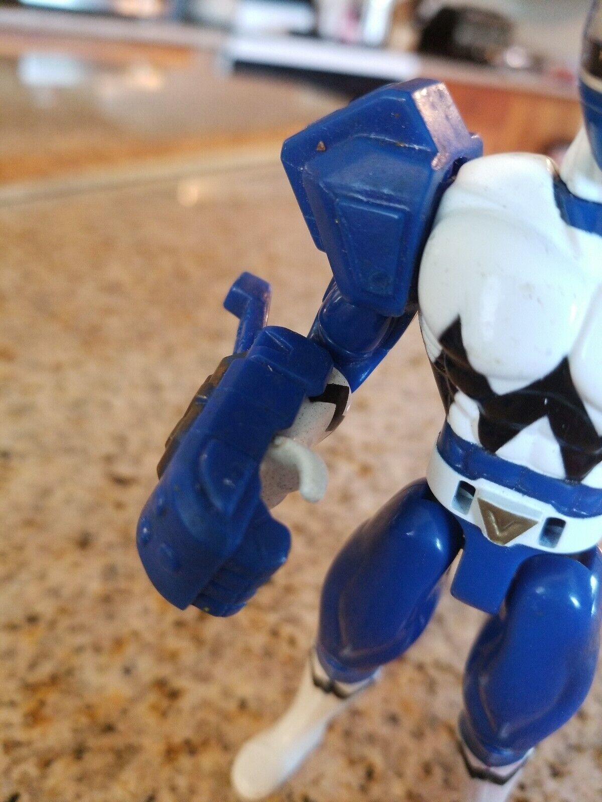 MMPR Power Ranger Blue Ranger 5.5in Action Figure 1999 Bandai Used ...