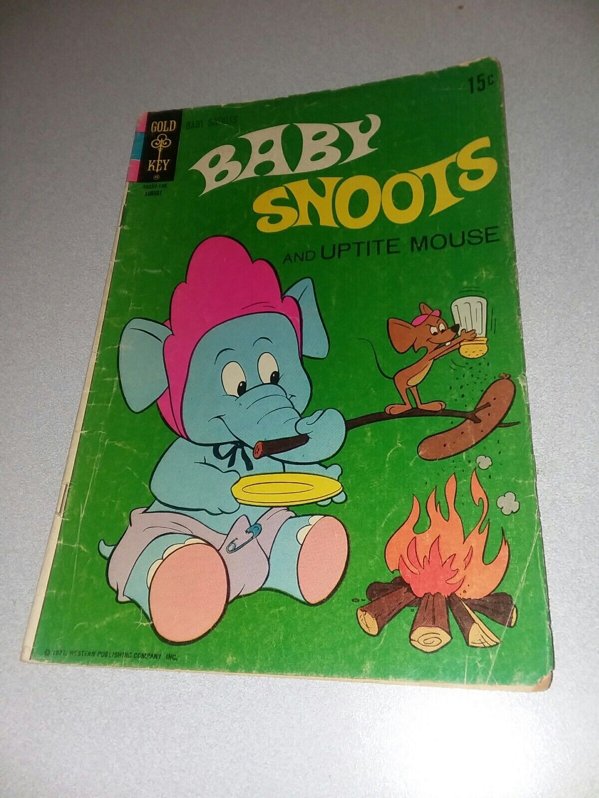 Baby Snoots 5 Issue Bronze Age gold key Cartoon Comics Lot Run Set ...