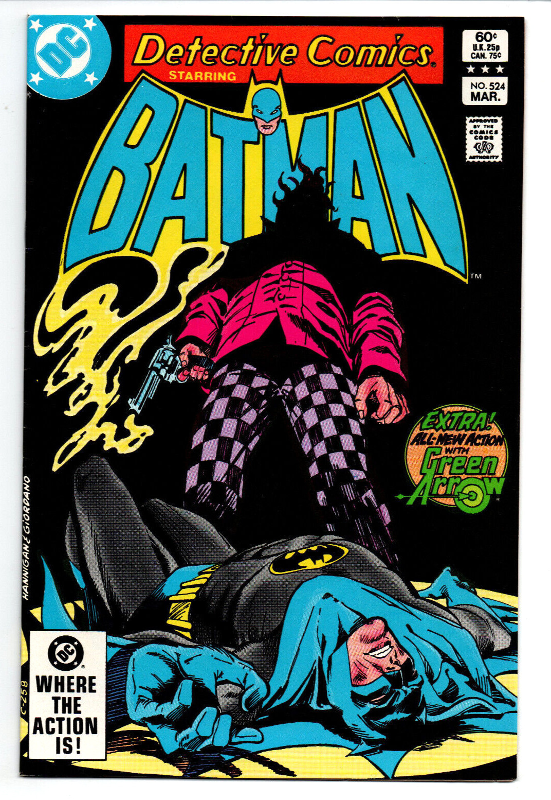 Detective Comics #524 - Batman - 1st full Killer Croc - KEY - 1983 ...