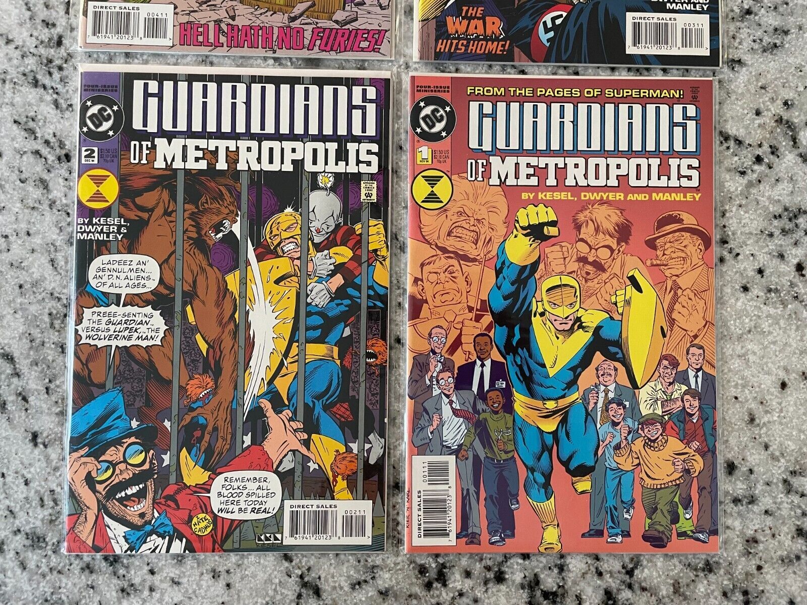 Guardians Of Metropolis Complete DC Comics LTD Series # 1 2 3 4 NM ...