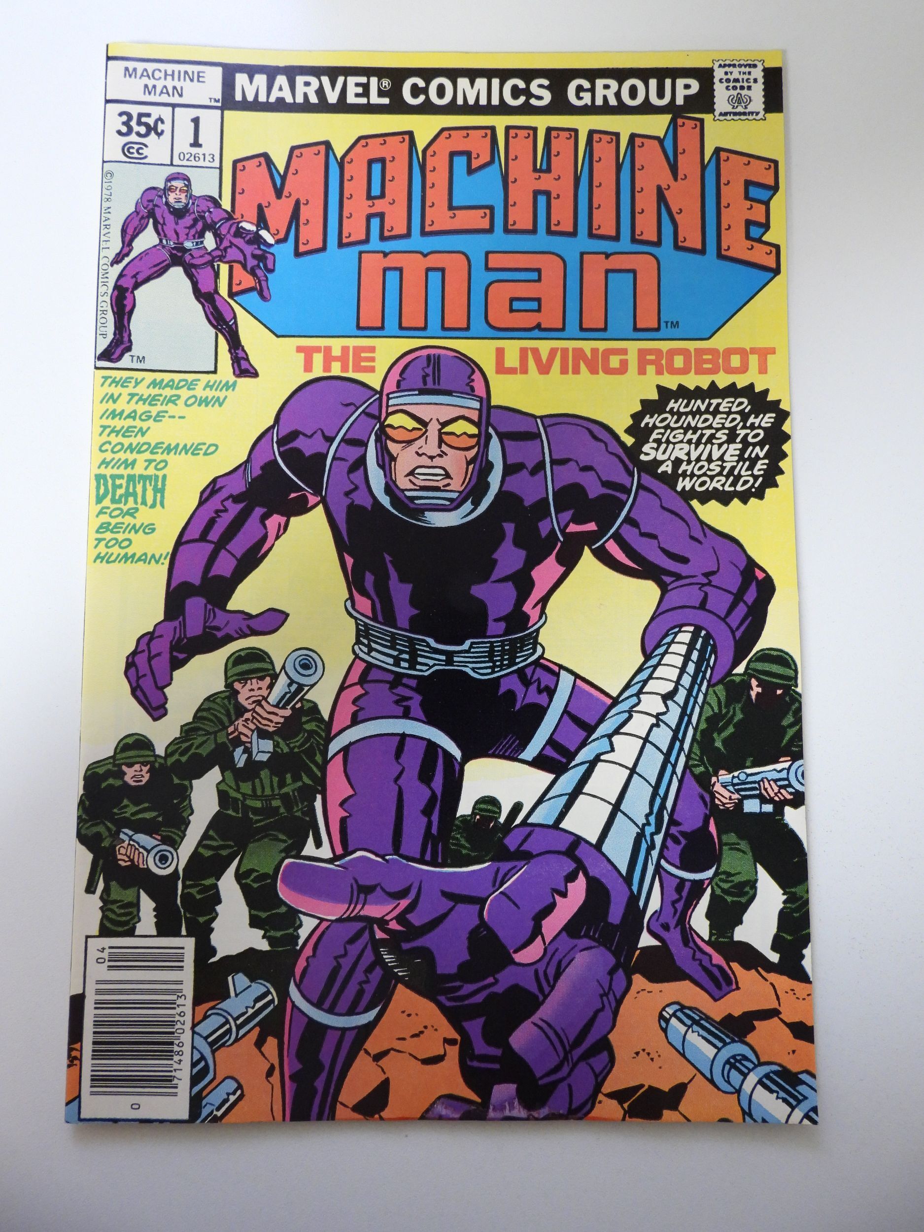 Machine Man #1 (1978) VF Condition | Comic Books - Bronze Age, Marvel ...