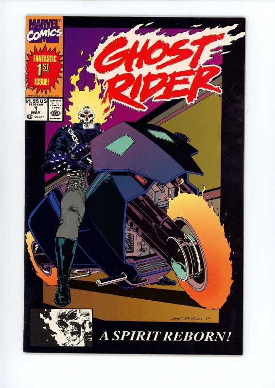 GHOST RIDER #1 DIRECT EDITION (1990) 1st appearances of Daniel Ketch ...