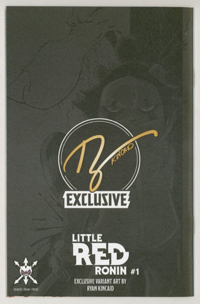 Tyler Kirkham Little Red Ronin #1 Exclusive Metal Variant Cover Art ...