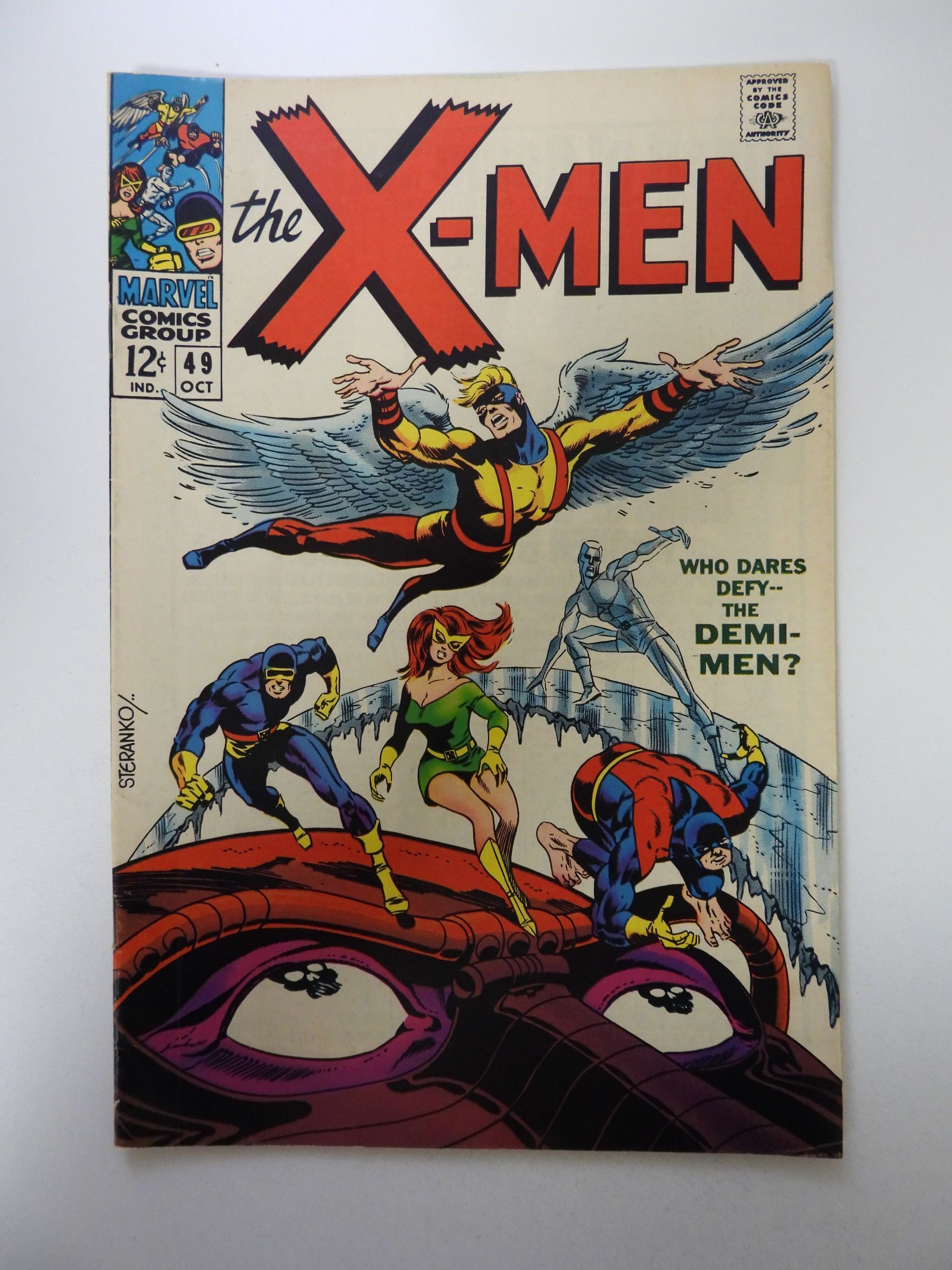 The X-Men #49 (1968) 1st appearance Polaris (Lorna Dane) FN- condition ...
