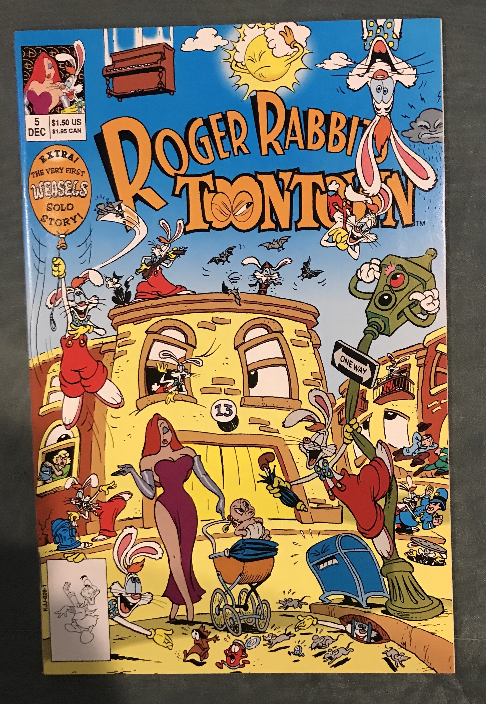 Roger Rabbit's Toontown #5 (1991) | Comic Books - Copper Age, Disney ...
